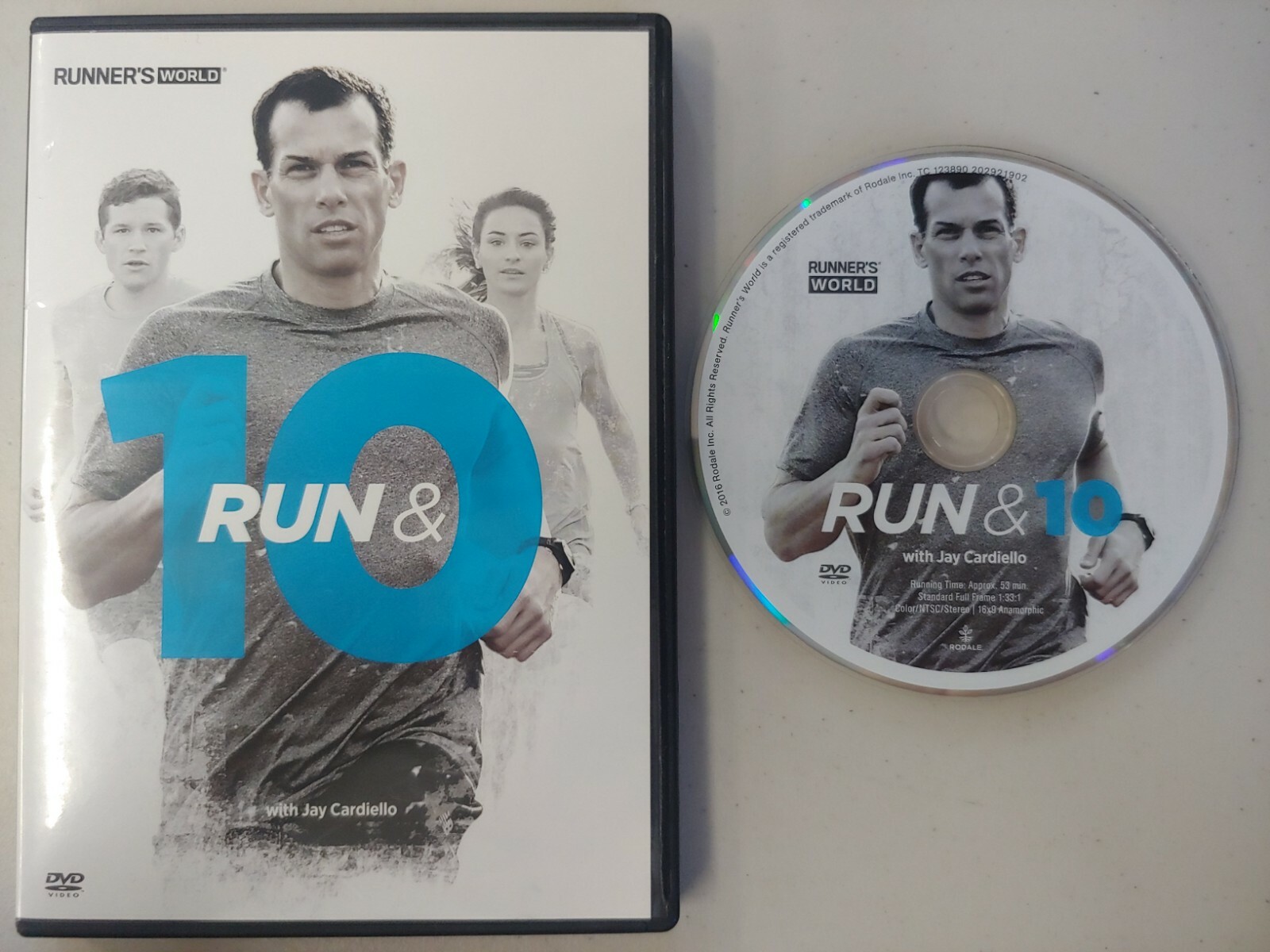 Run & 10 with Jay Cardiello (DVD) Runner's World post-run workouts ten ...