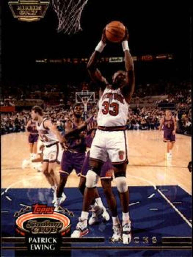 1992-93 Topps Stadium Club Members Only #100 Patrick Ewing New York ...