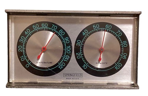 Springfield USA Weather Station Temperature Humidity Desktop Or Wall ...