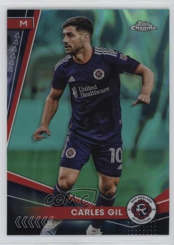 2024 Topps Chrome MLS Aqua Lava Refractor Carles Gil #4 | eBay