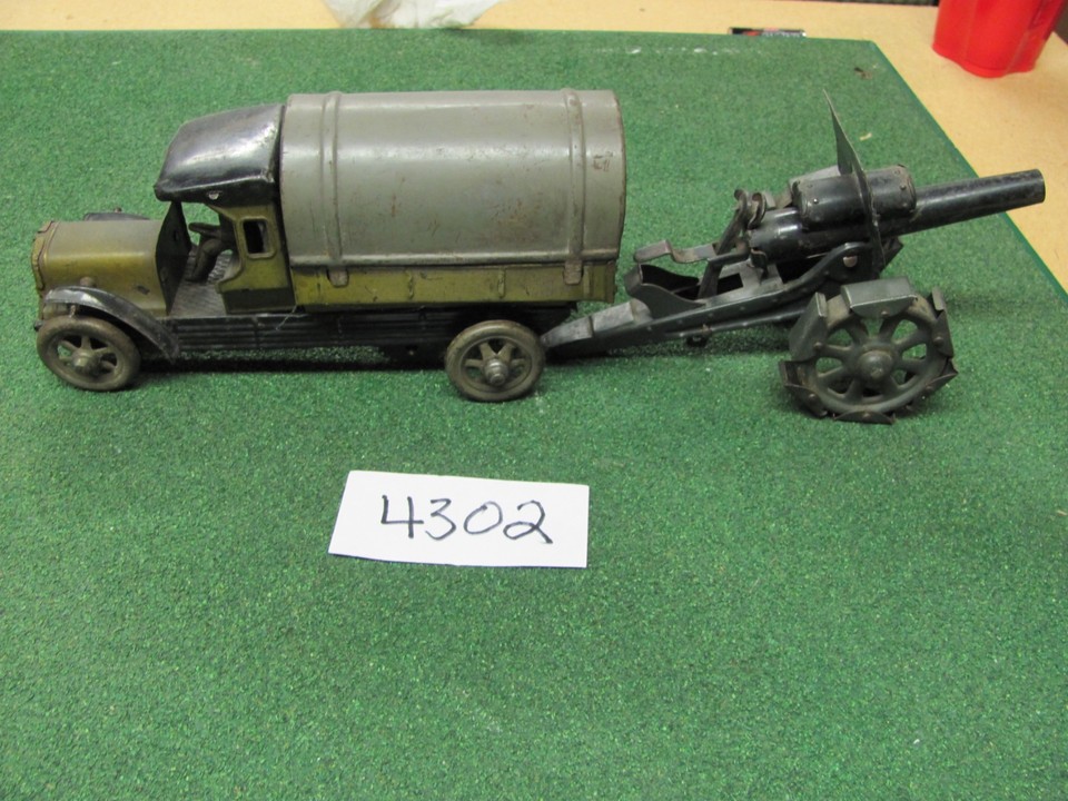 Hausser-Elastolin truck with cannon #4302 | eBay