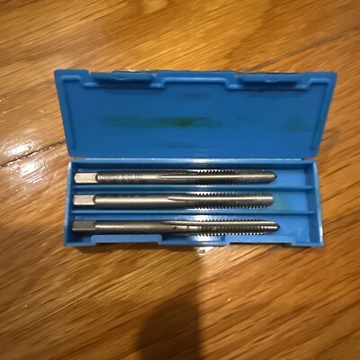 10-24-S 3 Pc Carbon Hand Tap Set Consisting Of T-P-B, G15MMO5 Made In ...