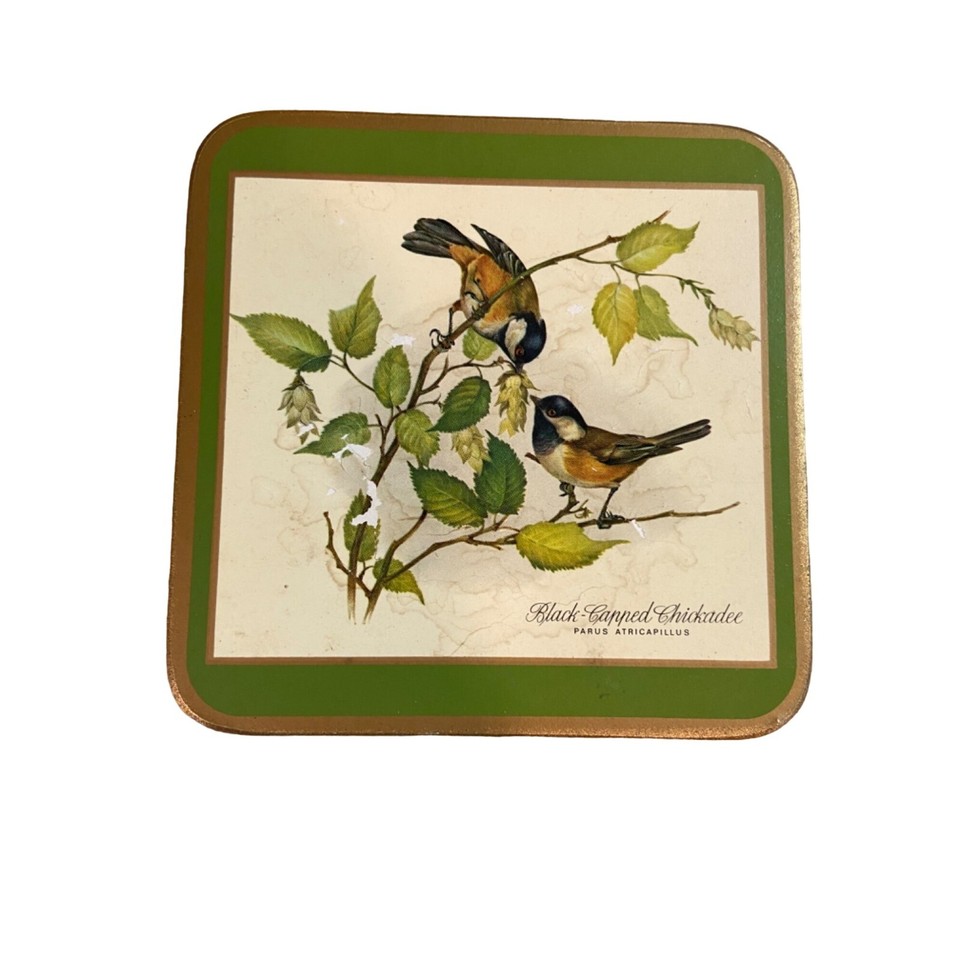 Vintage Pimpernel Songbirds Coasters Cork Back Coasters Set of 6 | eBay