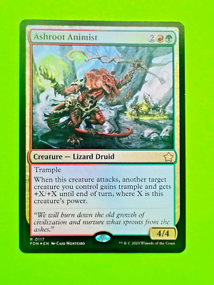 MTG Foundations - Ashroot Animist - Rare Foil | eBay