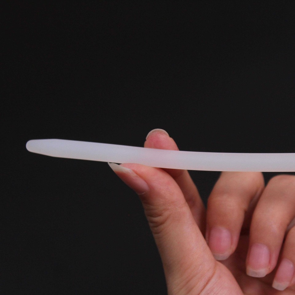 Men Soft Silicone Penis Enhance Stretching Dilator Urethral Plug ...