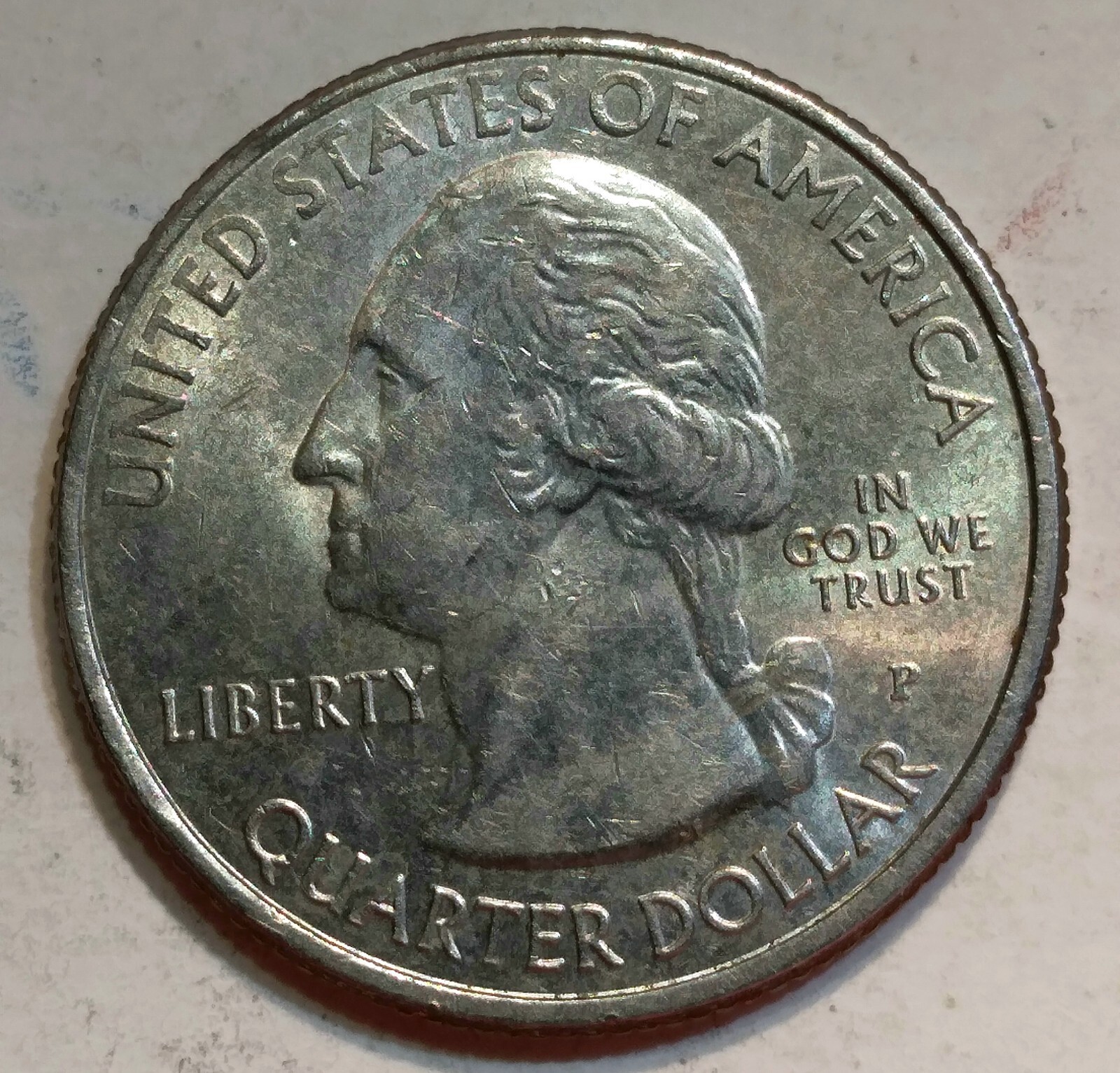 2016 P. SOUTH CAROLINA FIELD Restricted Strikethrough Error Quarter #8 ...