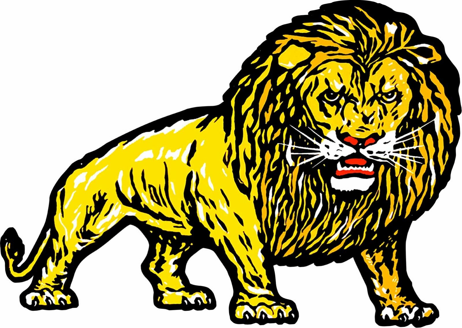 Gilmore Lion Laser Cut Metal Sign | eBay