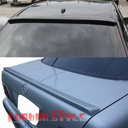 Painted Color For Mercedes Benz W210 Sedan Lorinser Rear Roof + Trunk ...