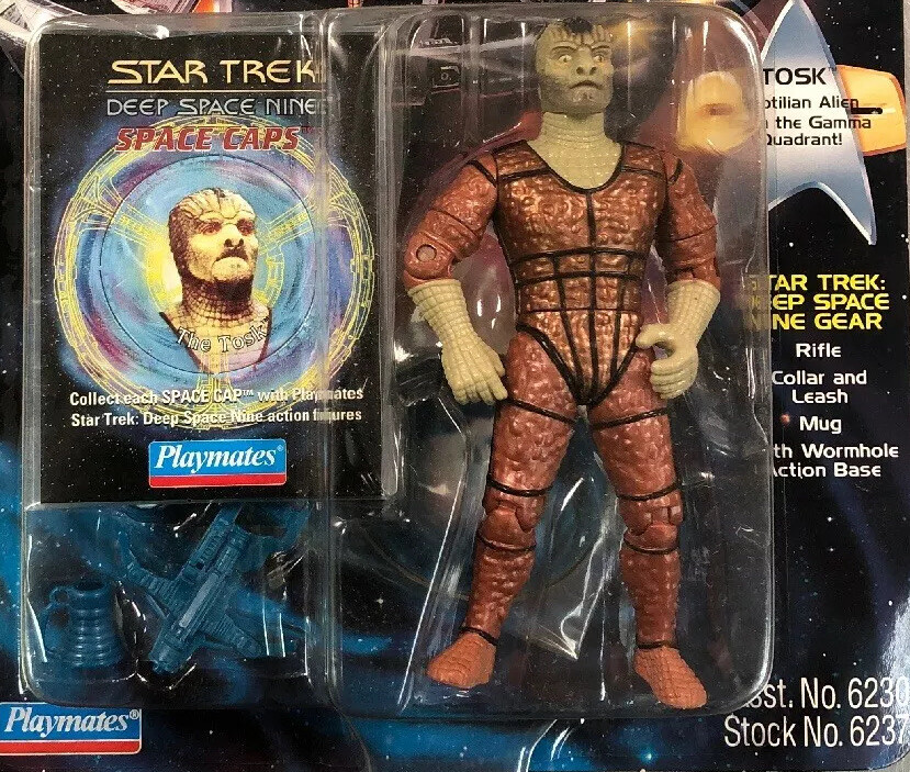 1995 PLAYMATES STAR TREK DEEP SPACE NINE TOSK REPTILIAN ALIEN THE GAMMA ...