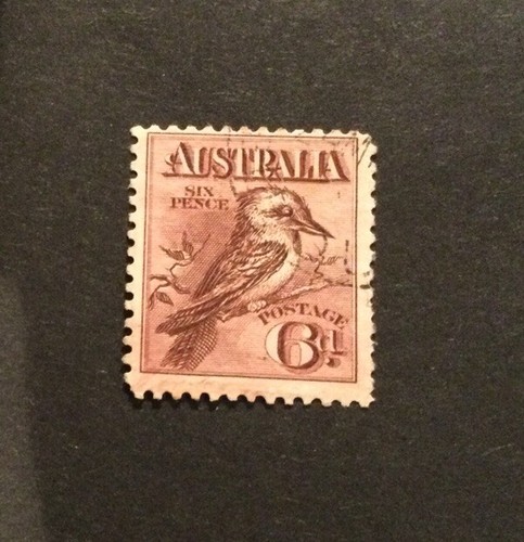 1914 6d ENGRAVED KOOKABURRA SG 19 FU | eBay