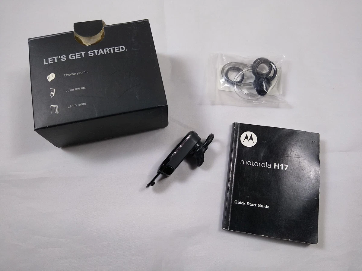Motorola Elite Sliver Bluetooth Manual