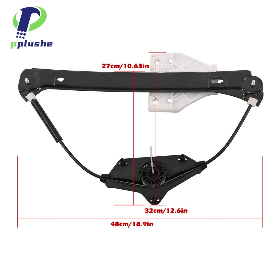 Window Regulator Rear Right Driver Side 8V4839462 For Audi A3 2013-2020 ...