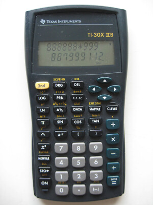 Texas Instuments calculator - TI-30X 2B | eBay