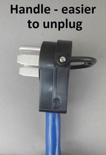 5' HTP Full KVA adapter cord NEMA 14-50P to 6-50R Miller 300517 ...