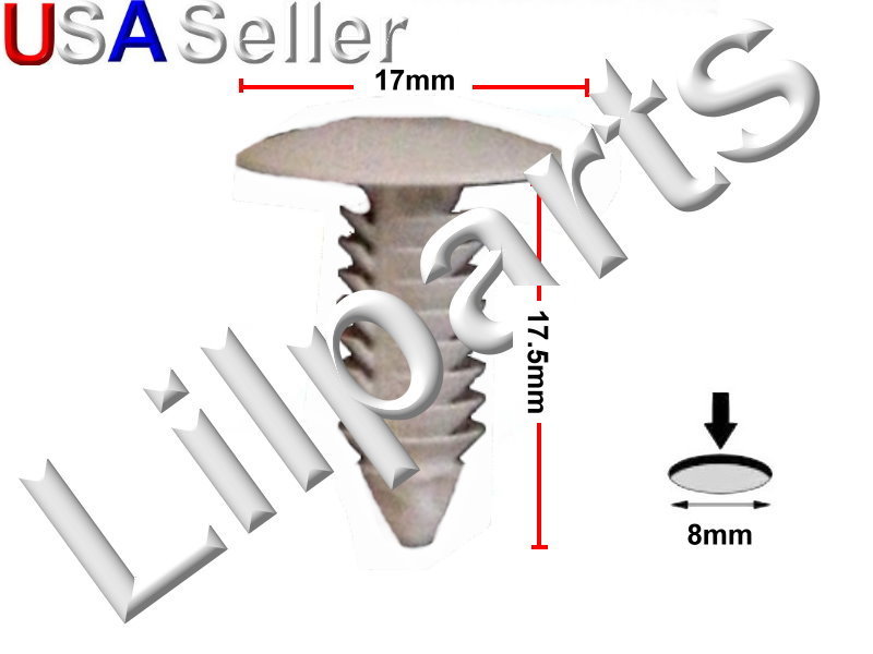 Fender Shield Clip 389358 6030441 6502078 15958694 3691590 1595864 ...