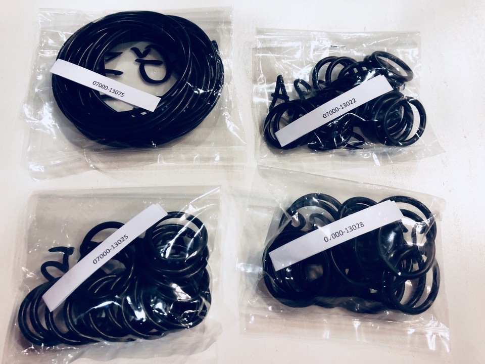 OEM Komatsu O-Ring Kit 07000-1 Series (19 Sizes, 380 Pieces) Replaces ...