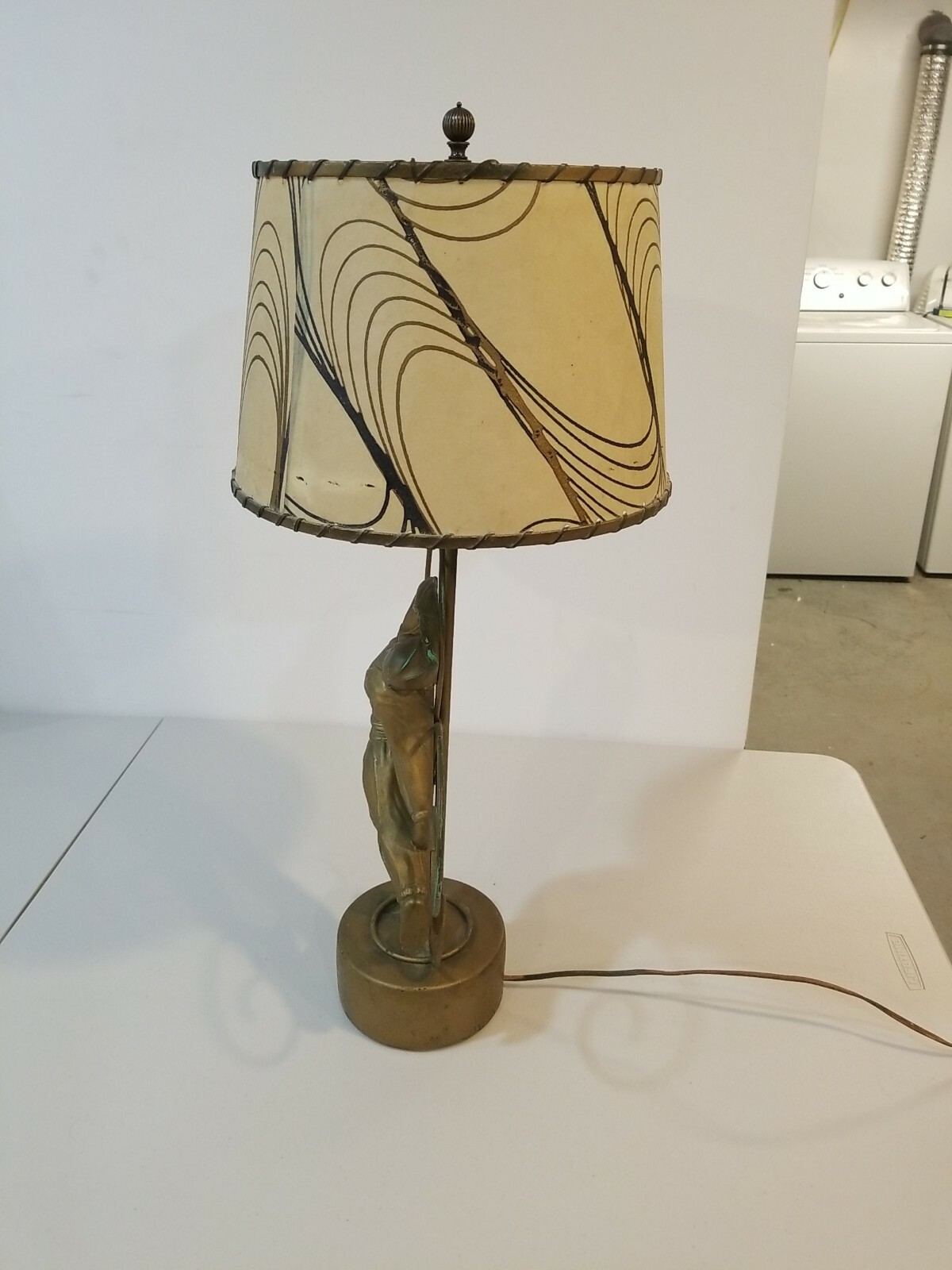 RARE Antique 1954 Premco Mfc Chicago Lamp. Art Deco The Dancing Man | eBay