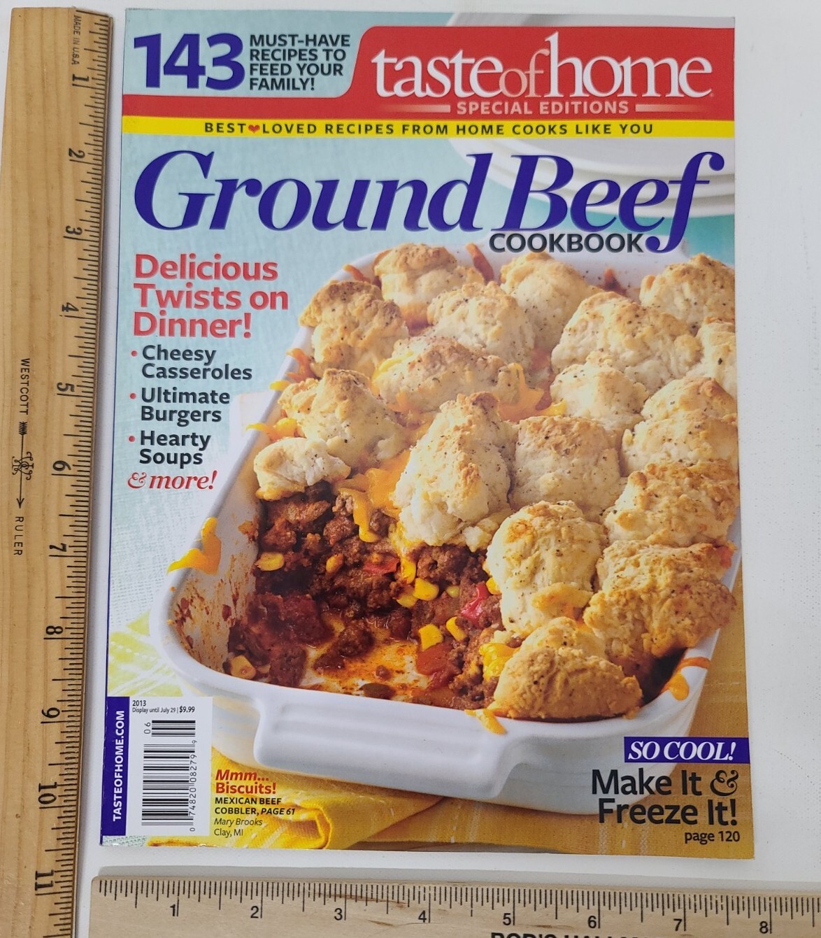 Taste of Home Ground Beef Cookbook Special Editions Best Loved Recipes ...