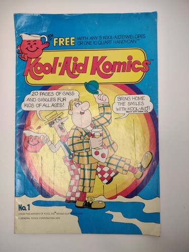 Kool-Aid Komics #1 General Foods 1975 Comic Book | eBay