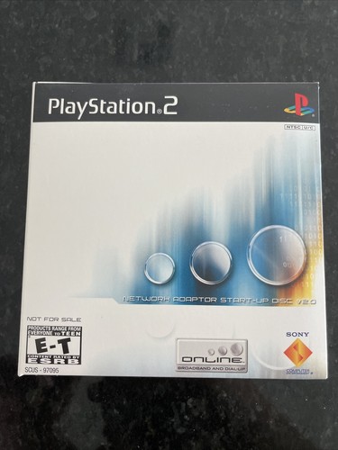 Playstation 2 PS2 Network Adapter Start-Up Disc | eBay