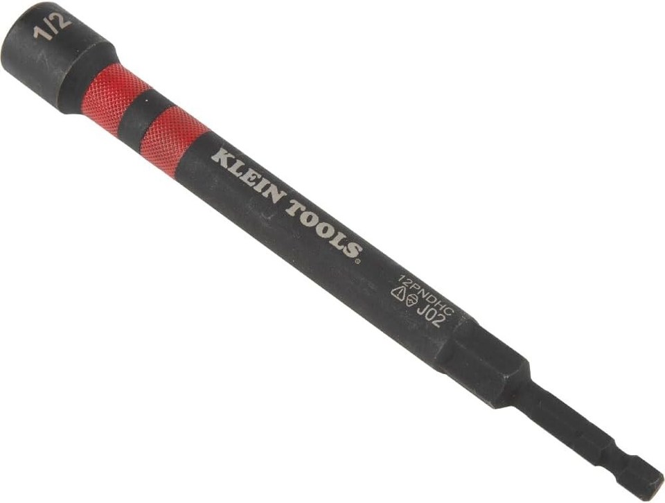 Klein Tools 32950 Ratcheting Hollow Nut Driver Set, Magnetic, 6 SAE ...