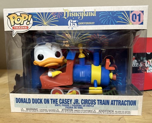 Funko Pop Donald Duck Casey Jr Circus Train #01 Vinyl Figure New ...