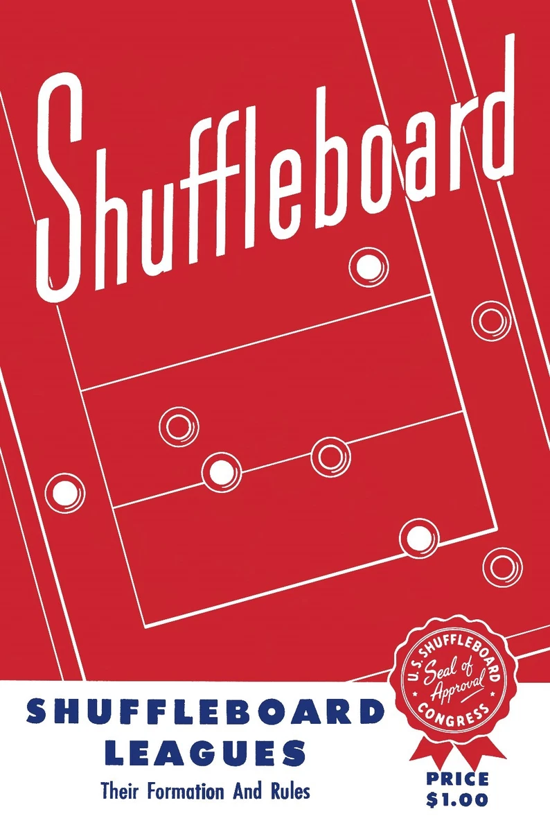 Table Shuffleboard Rules Poster | Cabinets Matttroy