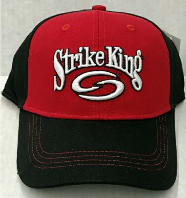 🆕 Strike King Fishing Cap Red & Black Trucker's Hat - Fast Shipping 🇺🇸 ...