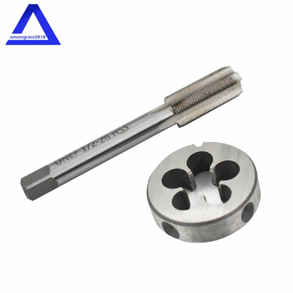 1/2"-28 Tap and Die Set (1/2" x 28) 22LR 223 5.56 9mm Right Hand Thread ...