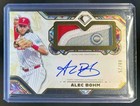 2025 Topps Diamond Icons Alec Bohm Auto Jumbo Patch #8/25 Phillies | eBay