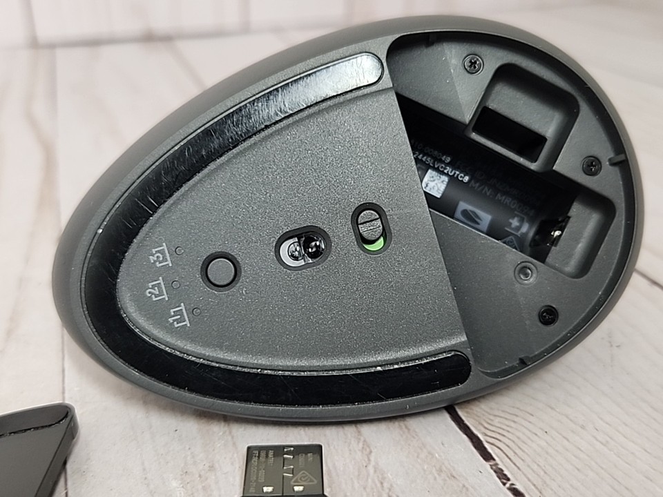 Logitech Lift Vertical Ergonomic Mouse, Wireless Bluetooth or USB ...