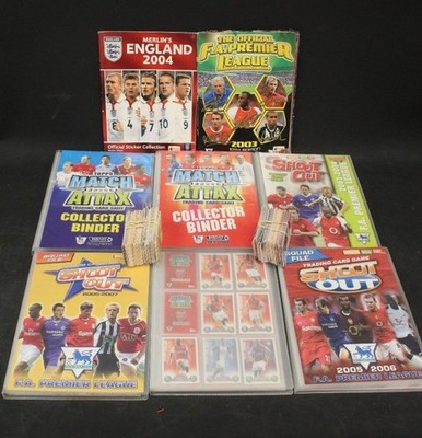 6.3kg Lot Of TOPPS/MERILIN/SHOOT OUT/PANINI Football Trading Cards ...
