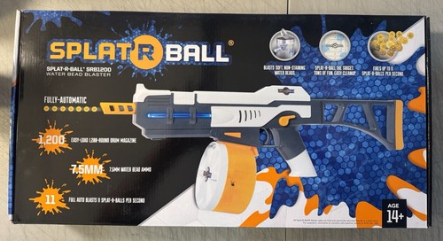 SplatRball SRB1200 Full Auto Battery Powered Water Bead Gel Ball Blaster Kit | eBay