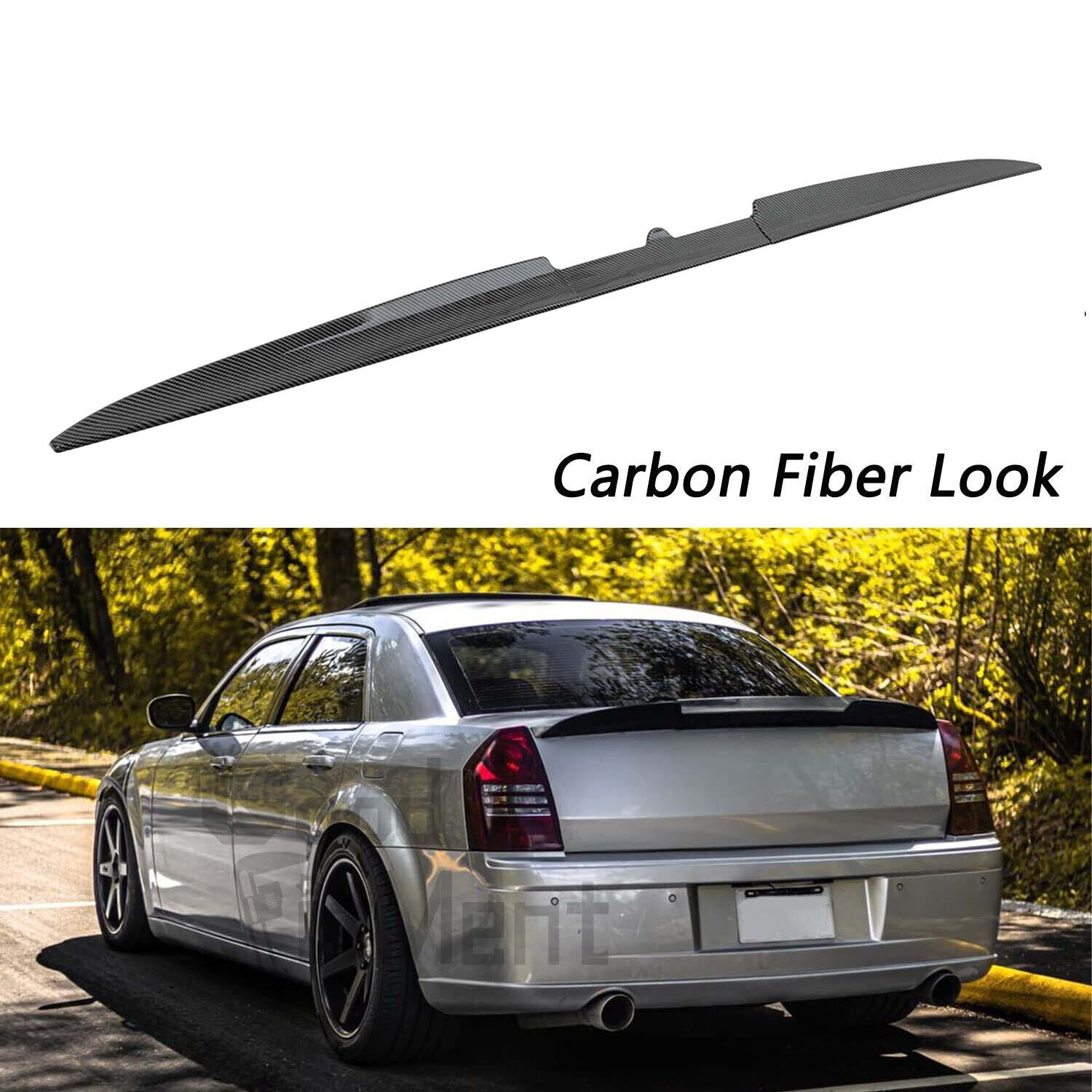 For Chrysler 300 300C 53" Car Rear Roof Lip Spoiler Tail Trunk Wing ...
