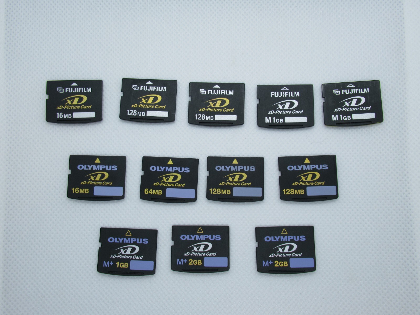 Olympus Fujifilm xD Picture Card 16 64 128 MB 1 2 GB M+ Camera Memory ...