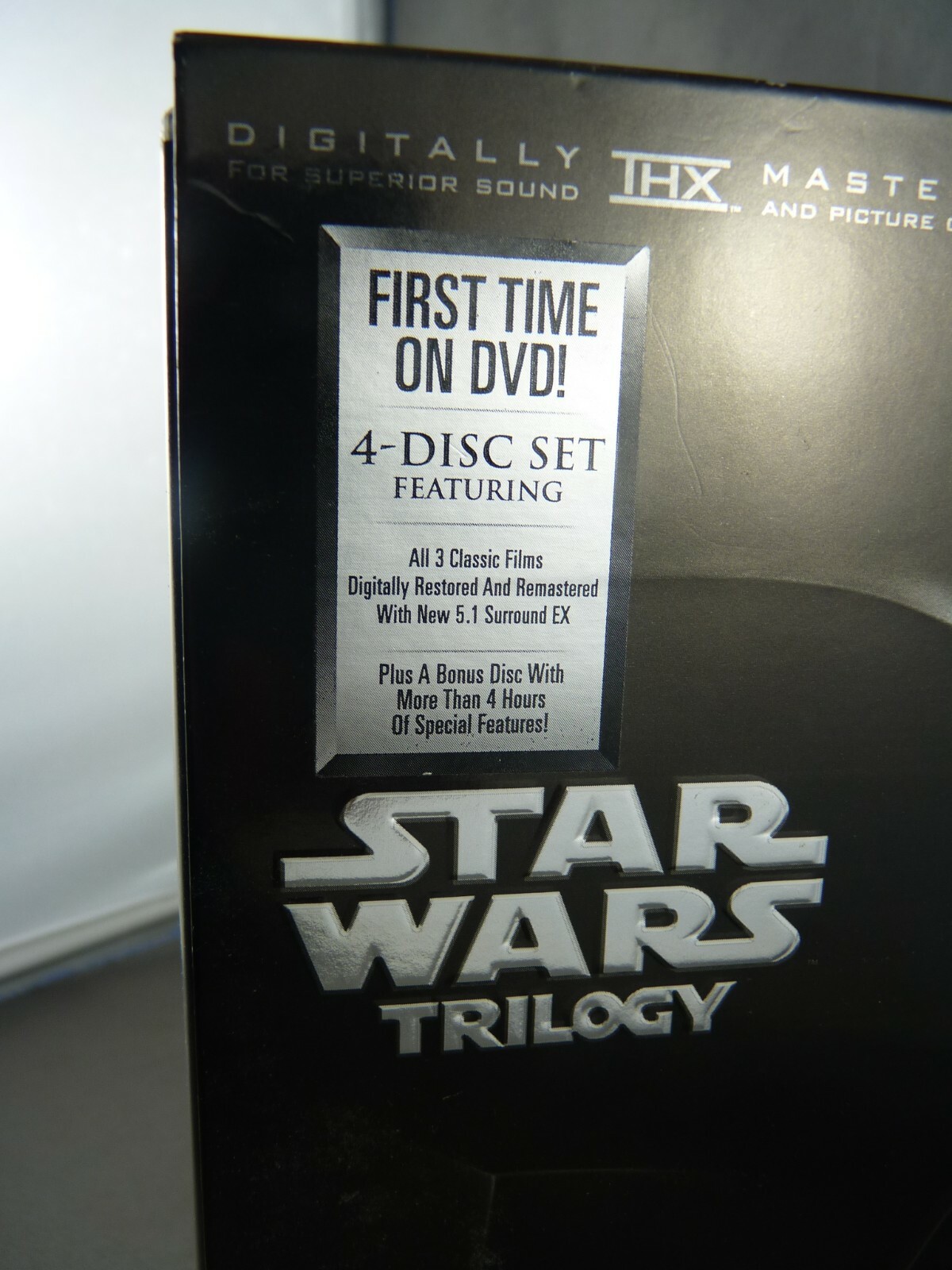 Star Wars Trilogy THX Remastered Box Set Sci-Fi - R4 4 Disc DVD | eBay