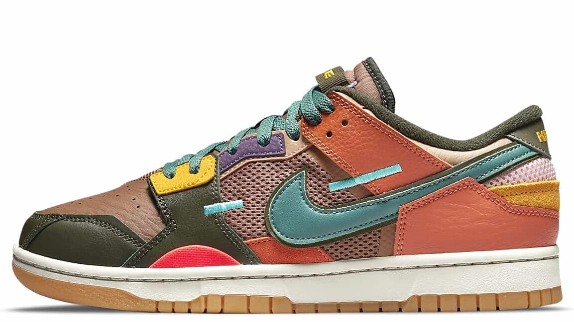 Nike Dunk Scrap Archaeo Brown/Sport Spice/Light Bone DB0500-200 Size 8 ...