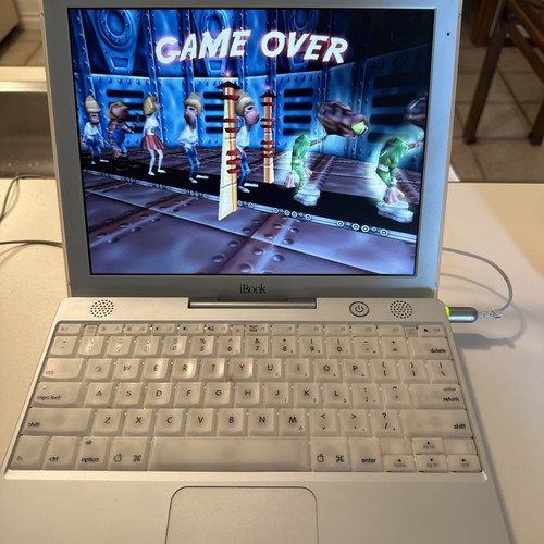 Apple iBook G3 2001 - Collectible - Dual USB 500mhz/15GB/DVD-ROM ...