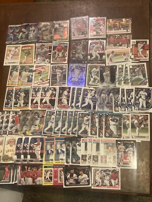80-card Lot Shohei Ohtani Topps Rookie Cup RC Bowman Chrome Refractor ...
