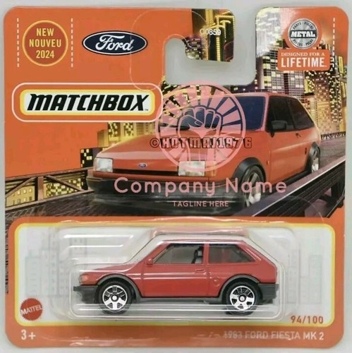 MATCHBOX FORD FIESTA MK2 DE 1983 n°94/100 🔥MATCHBOX 2024🔥 NEW IN ...