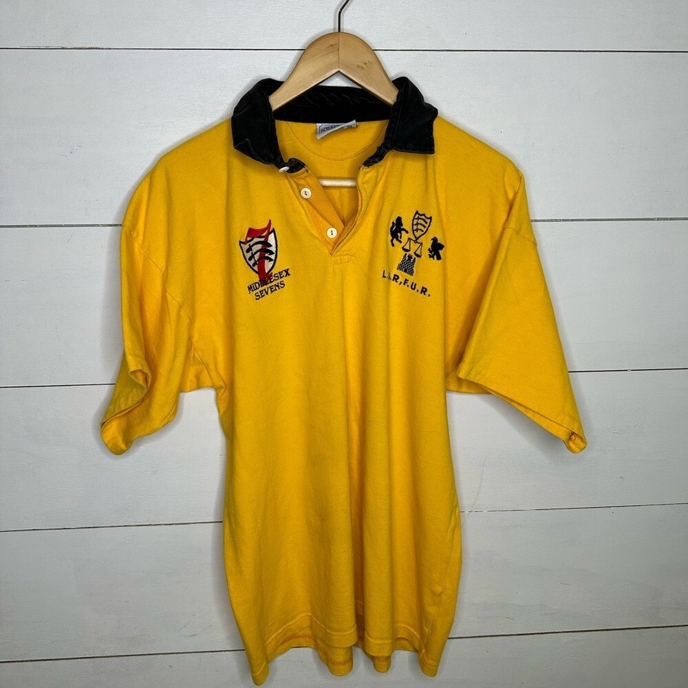 Halbro Middlesex Sevens Rugby Shirt - Made in Britain… - Gem