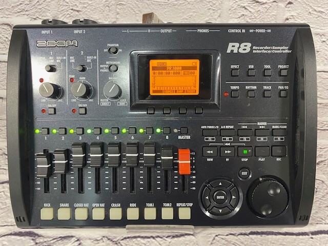 Zoom R8 Multitrack Digital Recorder 8-track MTR Sampler free ship Fast ...