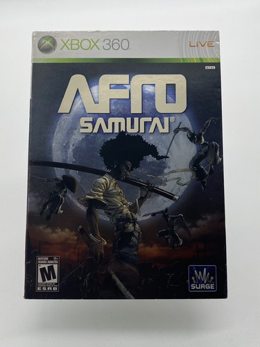 Afro Samurai (Microsoft Xbox 360 2009) CIB Complete w/ Manual Very Good ...