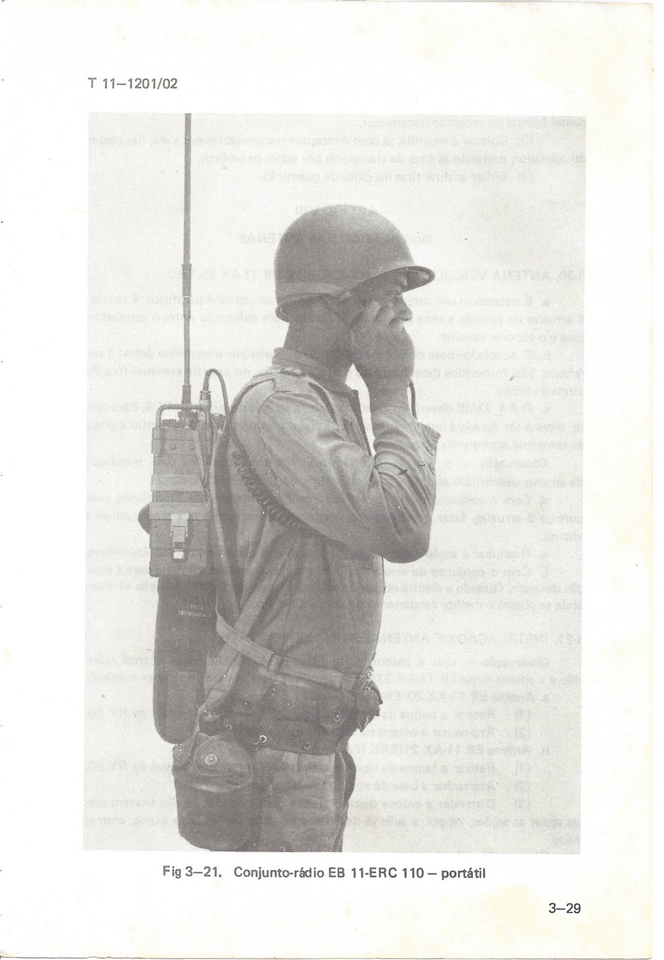backpack RADIO PRC 77 /RC110 Vietnam War Portable Military VHF FM ...