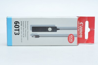 Canon Remote Switch 60-T3 for EOS-1, 1N/RS, A2/A2E, T90,GR-20, T50, T70 ...