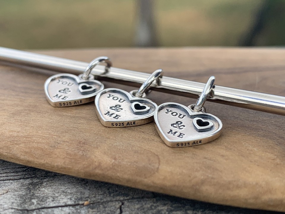 AUTHENTIC PANDORA Together Forever Dangle Charm 791430 (ONE CHARM) NEW ...