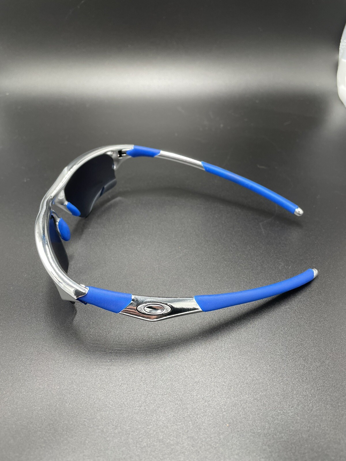 oakley half jacket 1.0 chrome w Blk iridium lenses Rare | eBay