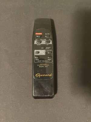 GARRARD REMOTE CONTROL MODEL 515 CD PLAYER/TUNER | eBay