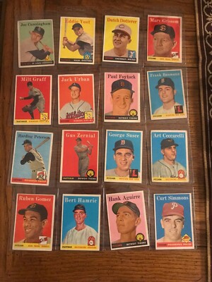 Bert Hamric 1958 Topps Baseball Card (Sale Is For Card In Title) (9168 ...