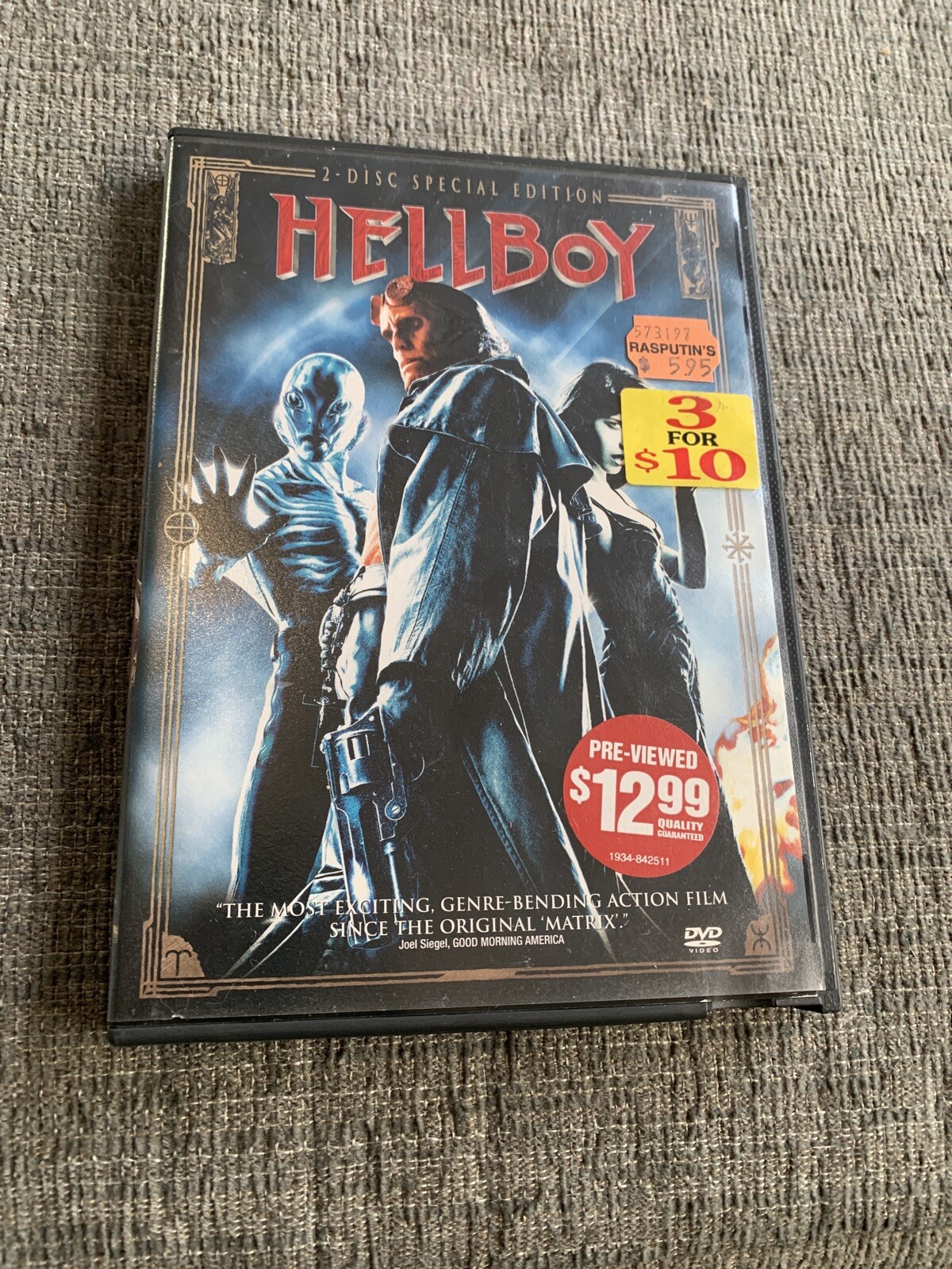 Hellboy (DVD, 2004, 2-Disc Set, Special Edition) 43396013179| eBay